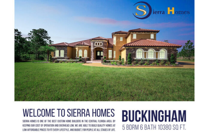 Sierra Homes Buckingham Model Brochure - Diana J Designs, LLC